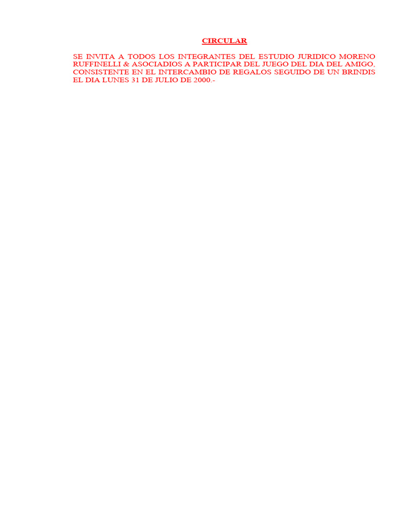 Memo - Interno - Any | PDF | Paraguay | Industrias de servicio