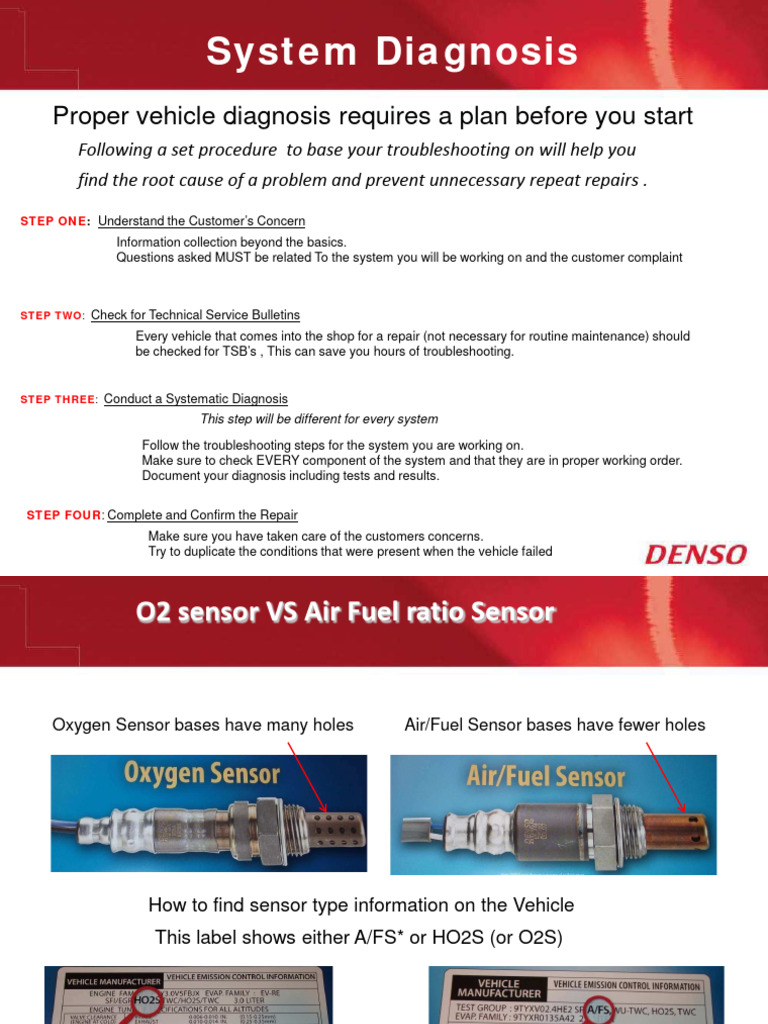 DENSO O2 Sensor Troubleshooting Tips | PDF | Internal Combustion Engine | Engines