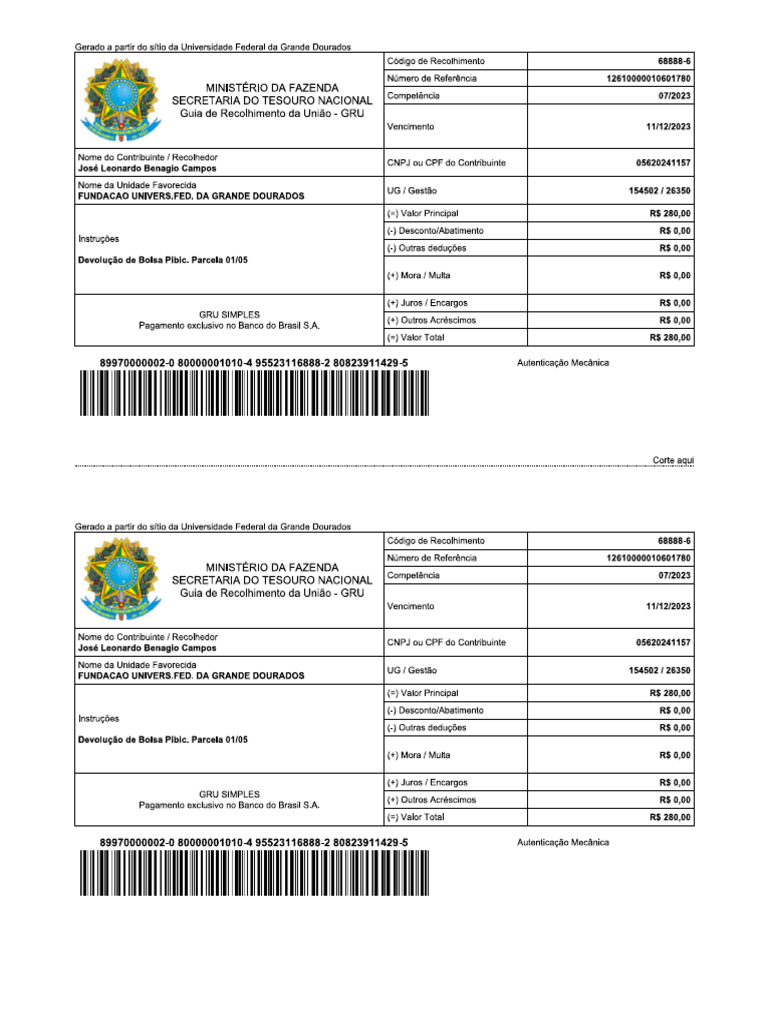 Gru Jose Leonardo-Pibic - Par 01-5 | PDF