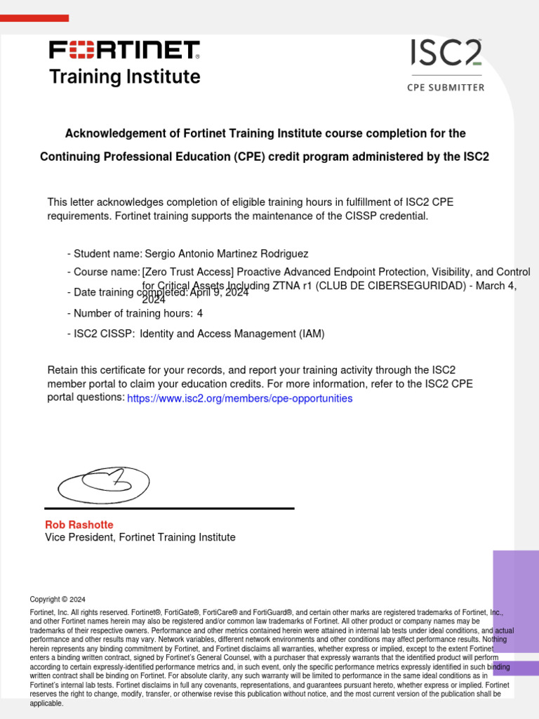 ISC2 Letter | PDF | Trademark | Private Law