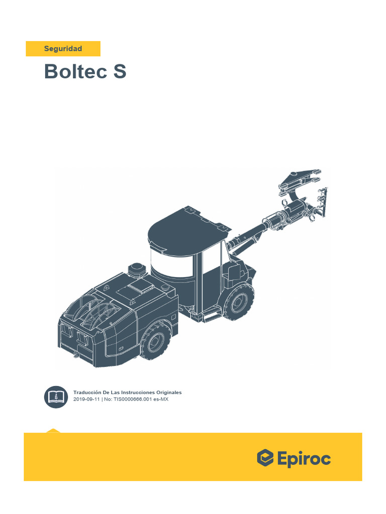 Boltec S - Safety | PDF | Perforación | Información