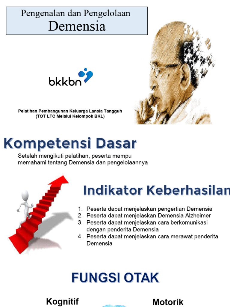 (Dokter) Pengenalan Dan Pengelolaan Demensia | PDF | Pengembangan Diri