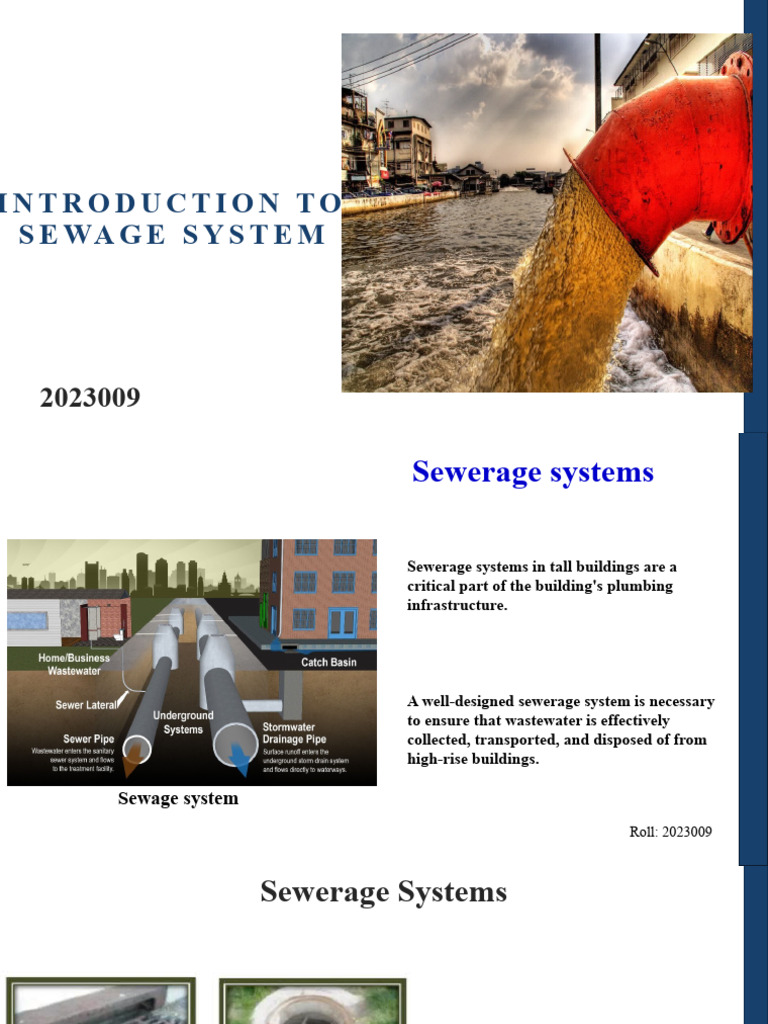 Sewerage Systems in High-Rise Buildings | PDF