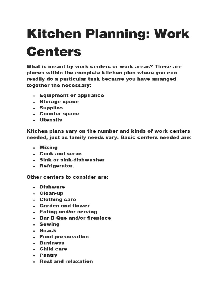 Kitchen Planning 13 | PDF | Kitchen | Refrigerator