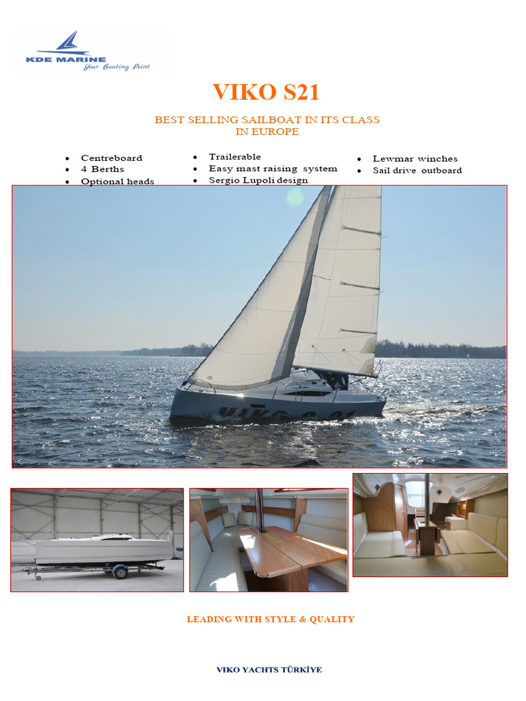 Viko S 21 Kampanya 2021 | PDF | Sailboats | Watercraft