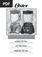 Manual Licuadoras Oster | PDF | Mayonesa | Salsa