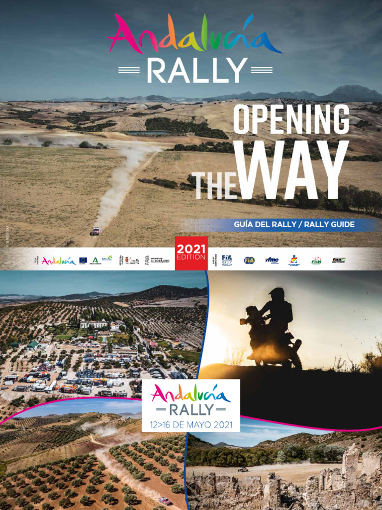 Guía del Rally Andalucía 2021 | PDF | Automovilismo | Carrera de autos