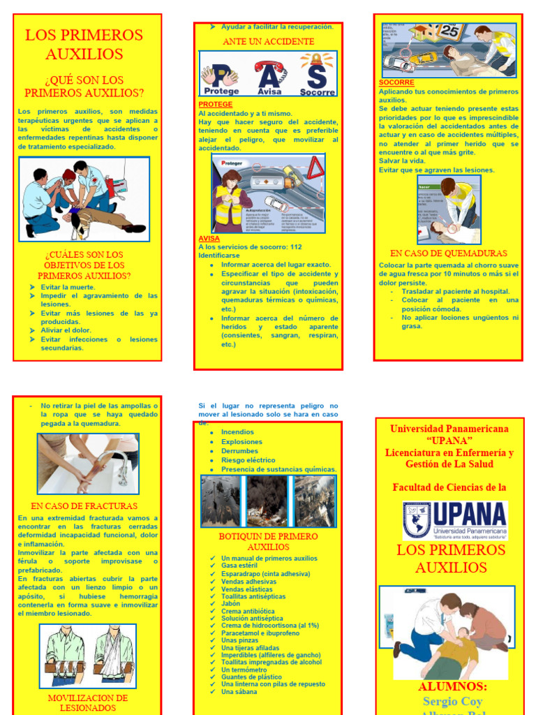 Primeros Auxilios | Descargar gratis PDF | Primeros auxilios | Medicina CLINICA