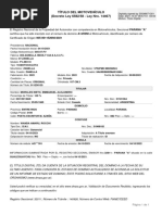 DDJJ EXTRAVIO CEDULA-TITUTLO-PLACAShh | PDF | Finanzas y dinero