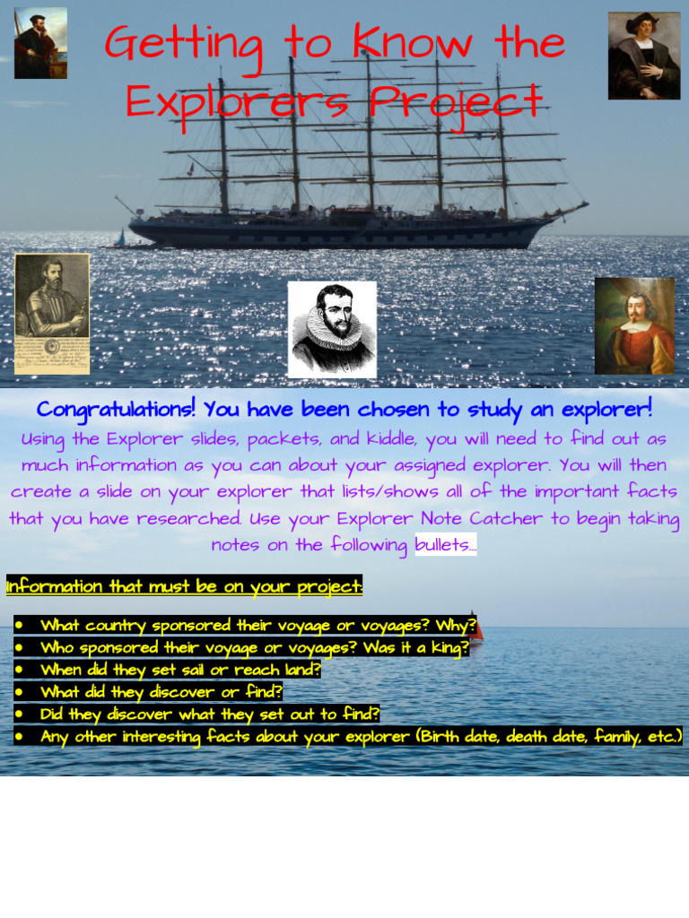 Explorer Research Project Guide | PDF