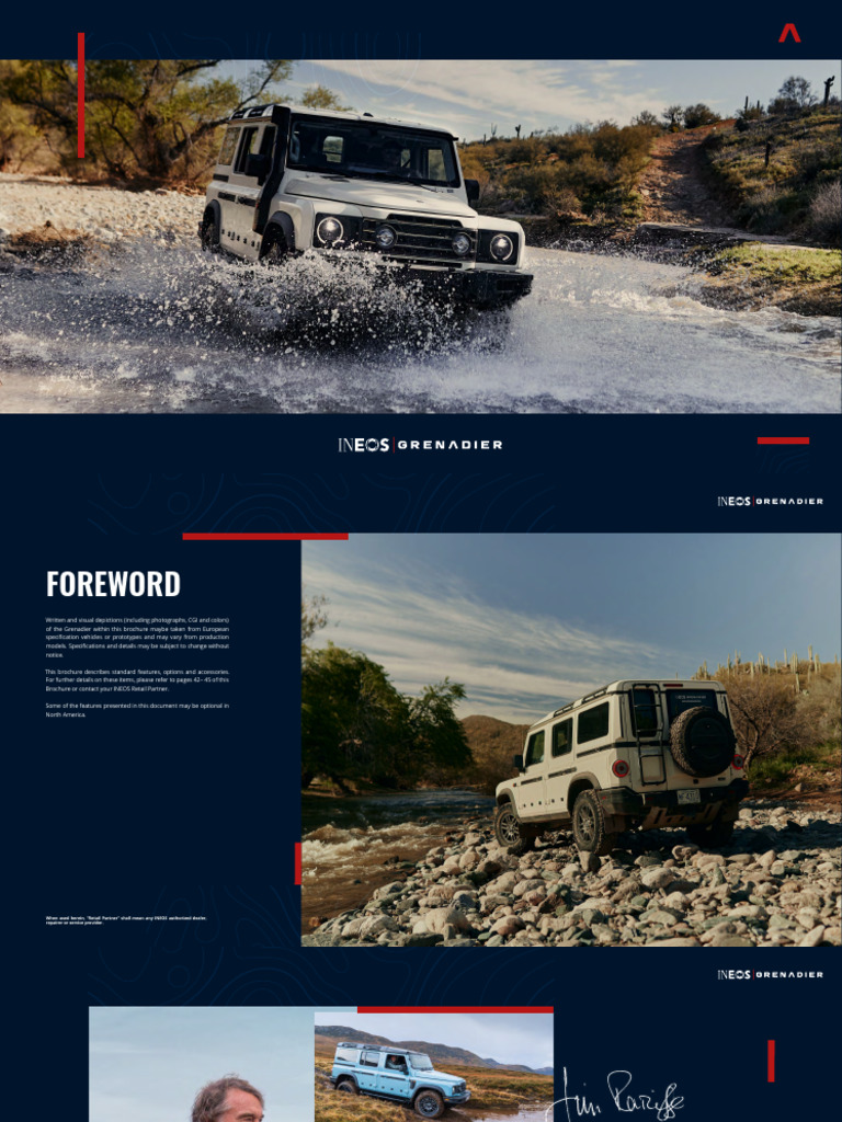 Ine05435 Ineos Brochure Usa | PDF | Four Wheel Drive | Anti Lock ...