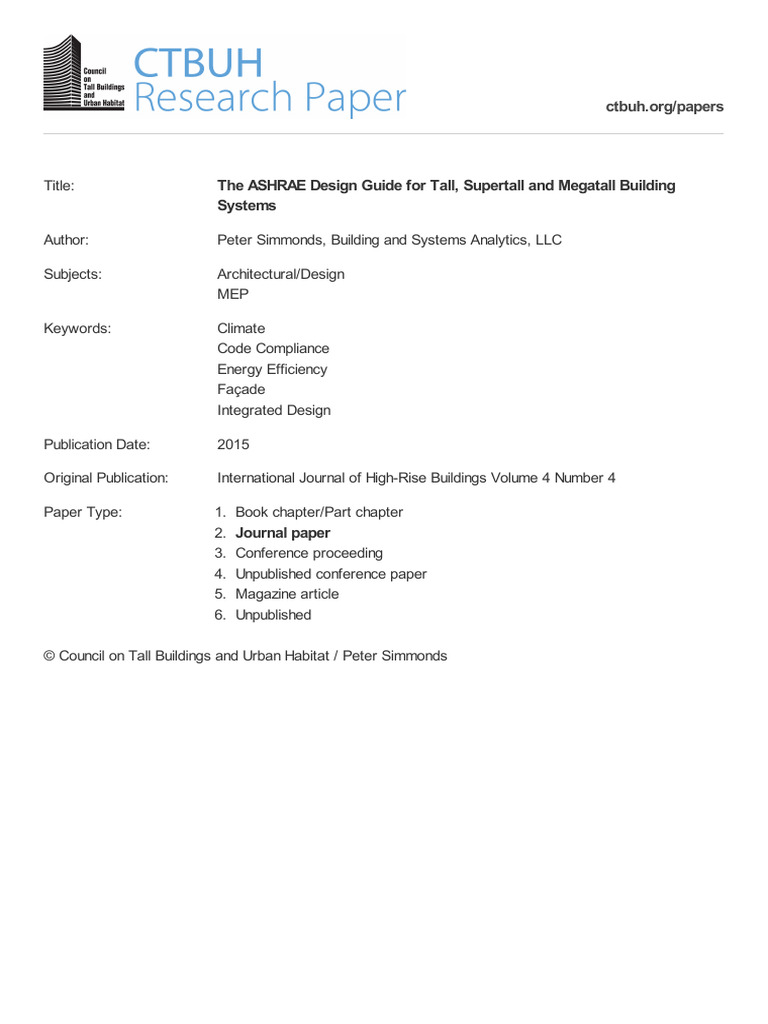 2629 The Ashrae Design Guide For Tall Supertall | PDF | Ventilation ...