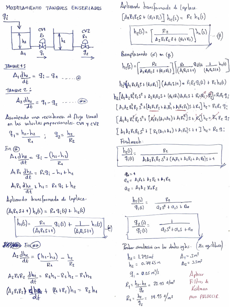 Modelo Tanques Enseriados Kallman | PDF