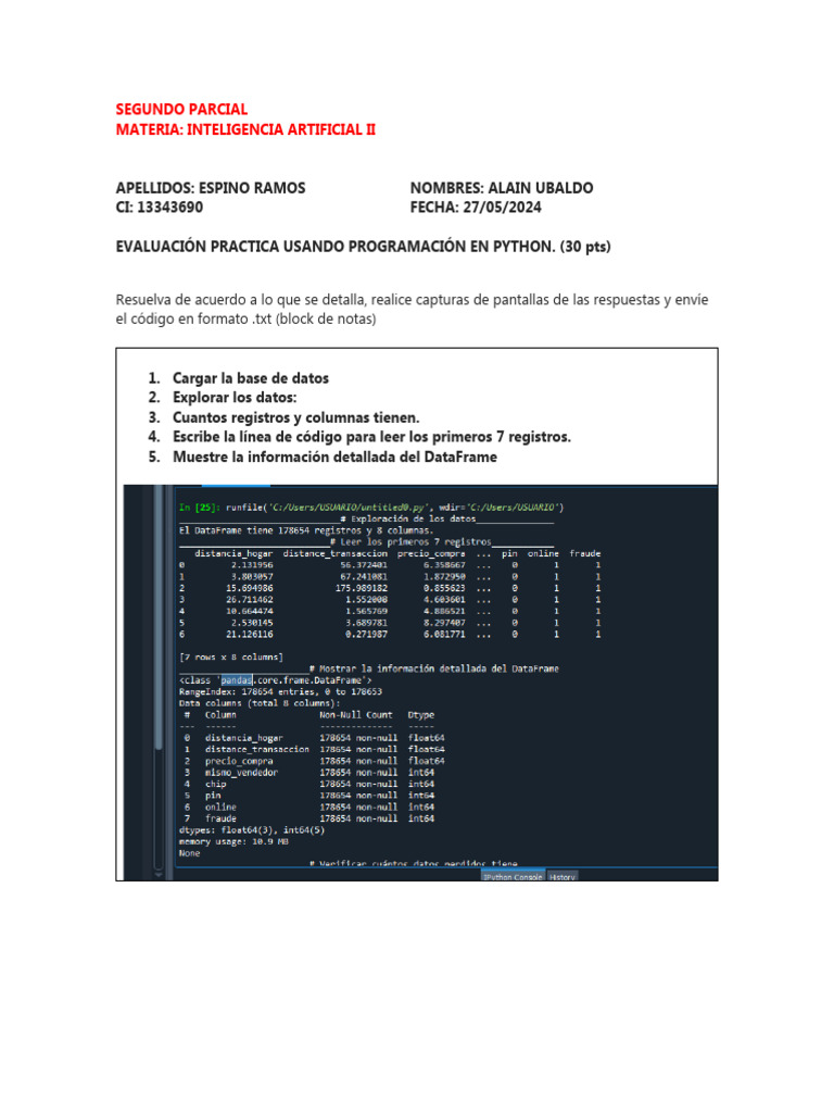 PRACTICA PYTHON (1) | PDF