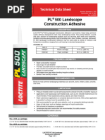 PL® Premium Construction Adhesive: Technical Data Sheet | PDF ...