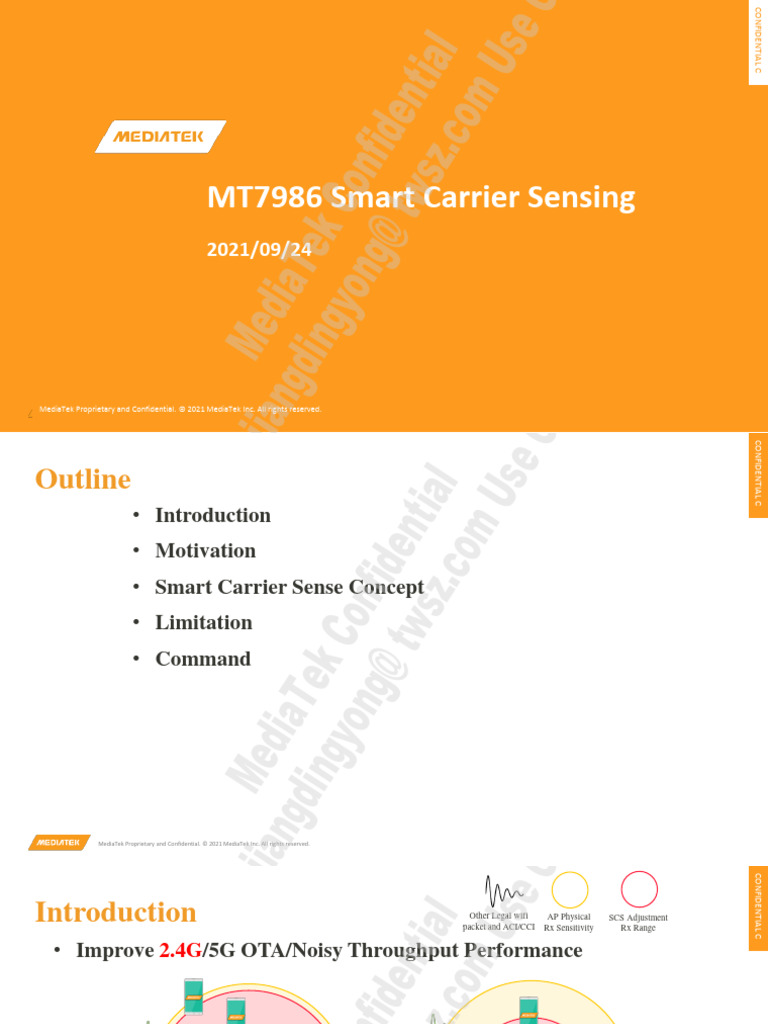 MT7986 Smart Carrier Sense User Guide | PDF | Computer Science ...