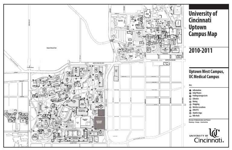 11x17 2010-2011 UC Map | PDF | Service Industries | Medicine