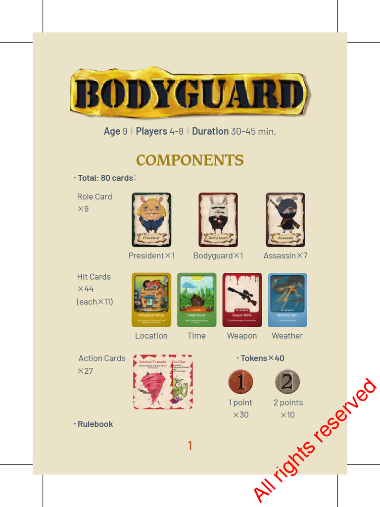 Bodyguard | PDF | Defense Policy | Securities