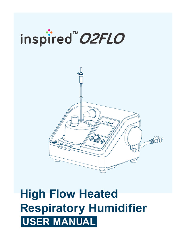INSPIRED O2FLO HIGH FLOW - Users-Manual-20220411 | PDF | Oxygen | Electromagnetic Interference