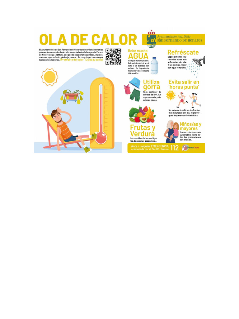 Ola de Calor Infografia | PDF