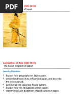 Timeline of Japan's Shogunate Period | PDF | Shogun | Samurai