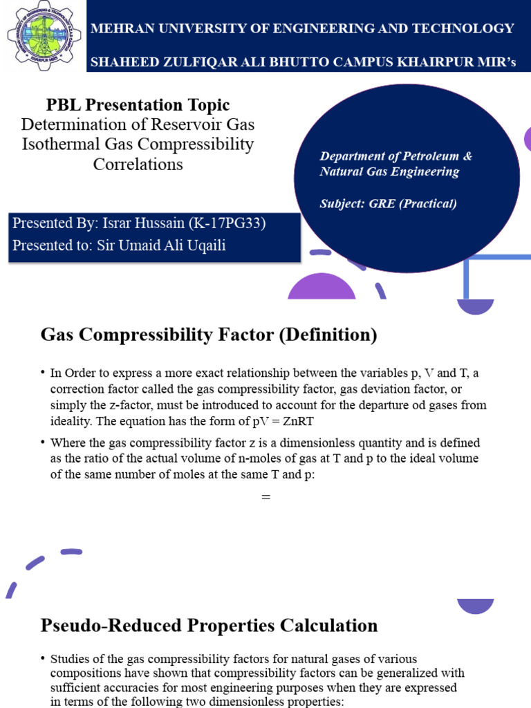 GRE Practical PBL Presentation | PDF | Gases | Pressure