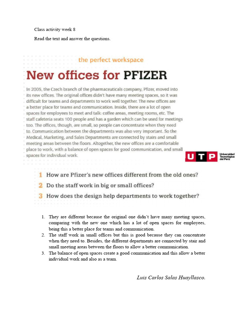 Class Activity Week 8 | PDF