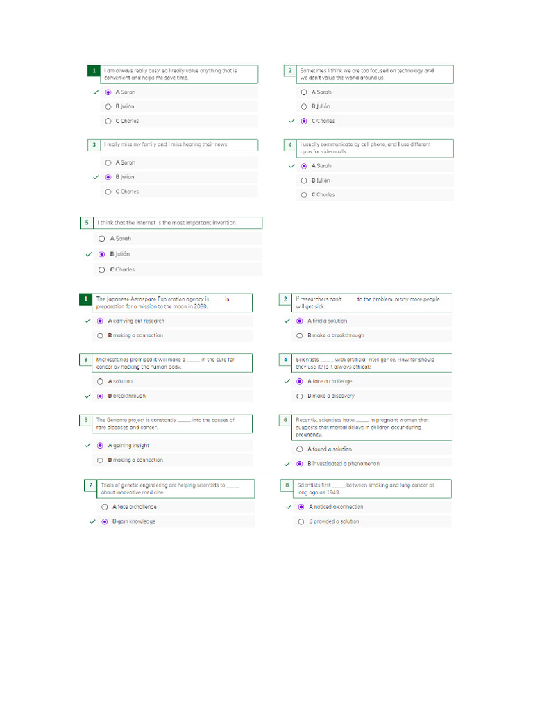 Unit 10 - Ingles 4 | PDF