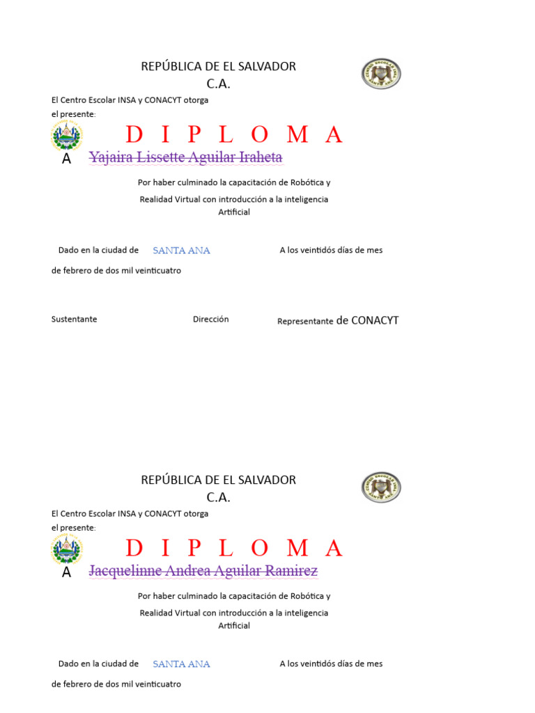 República de El Salvador | PDF | Hogar, jardinería y bricolaje