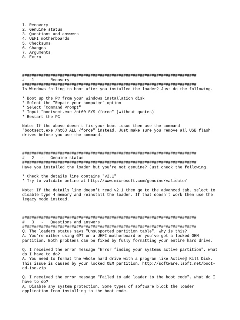 Read Me | PDF | Booting | Windows 7
