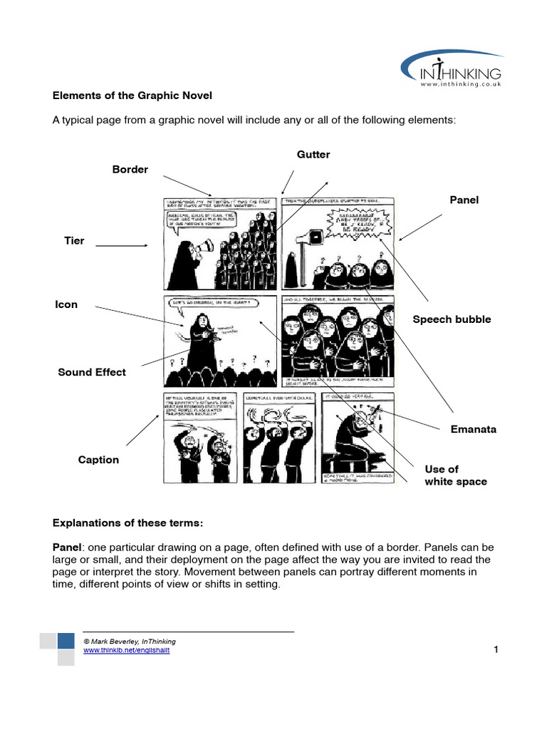 Elements of The Graphic Novel | PDF | Narration | Representation (Arts)