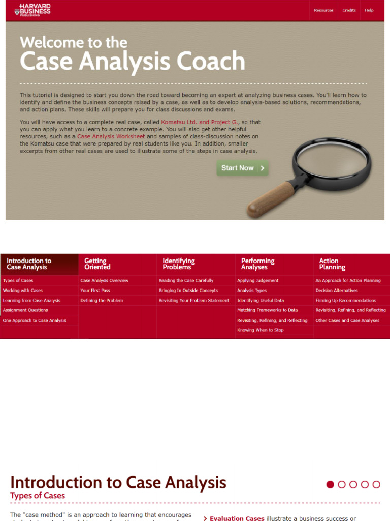 Case Analysis Coach | PDF