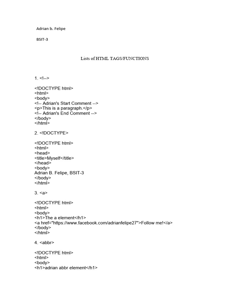 Adrian | Download Free PDF | Html | Web Development