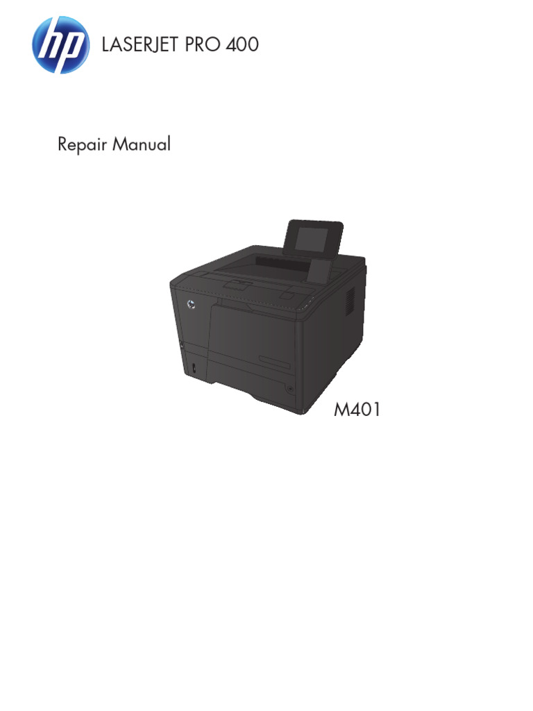 HP Laserjet M401 (Service Repair Manual) | PDF | Electrical Connector ...