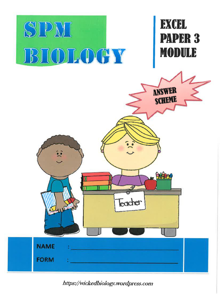 Excel Paper 3 Module Answer Scheme | PDF