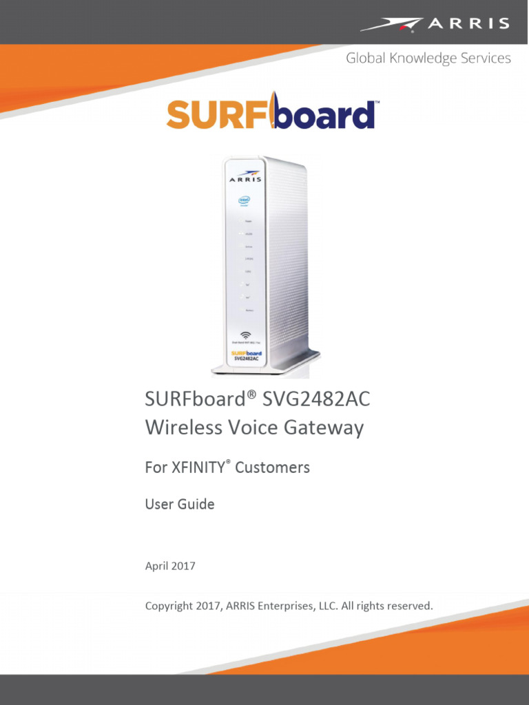 SVG2482AC User Guide | PDF | Wi Fi | Computer Network