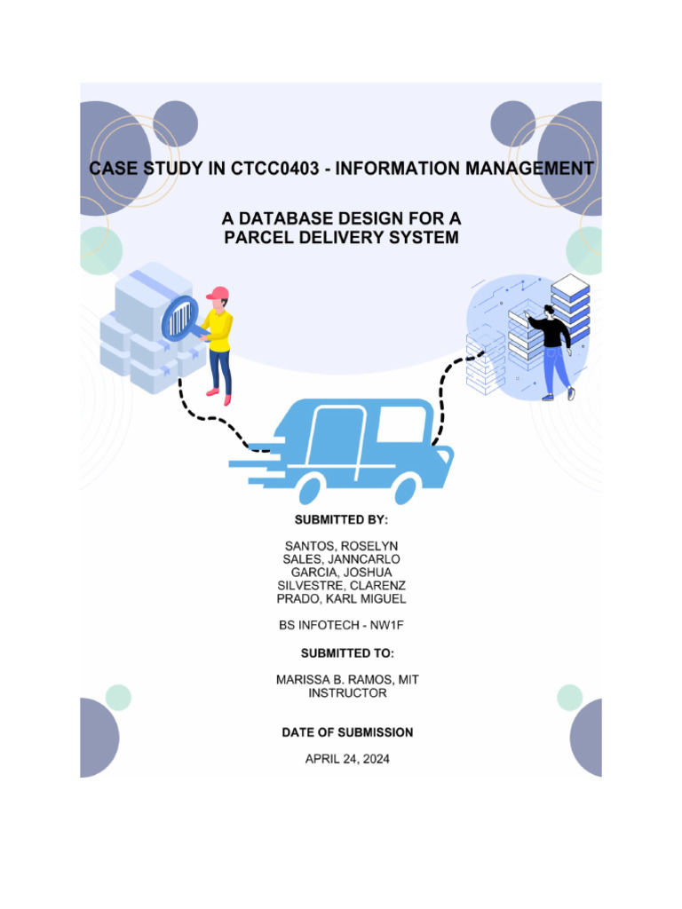Roselyn R. Santos - Case Study in CTCC0403 - Information Management | PDF | Sales | Receipt
