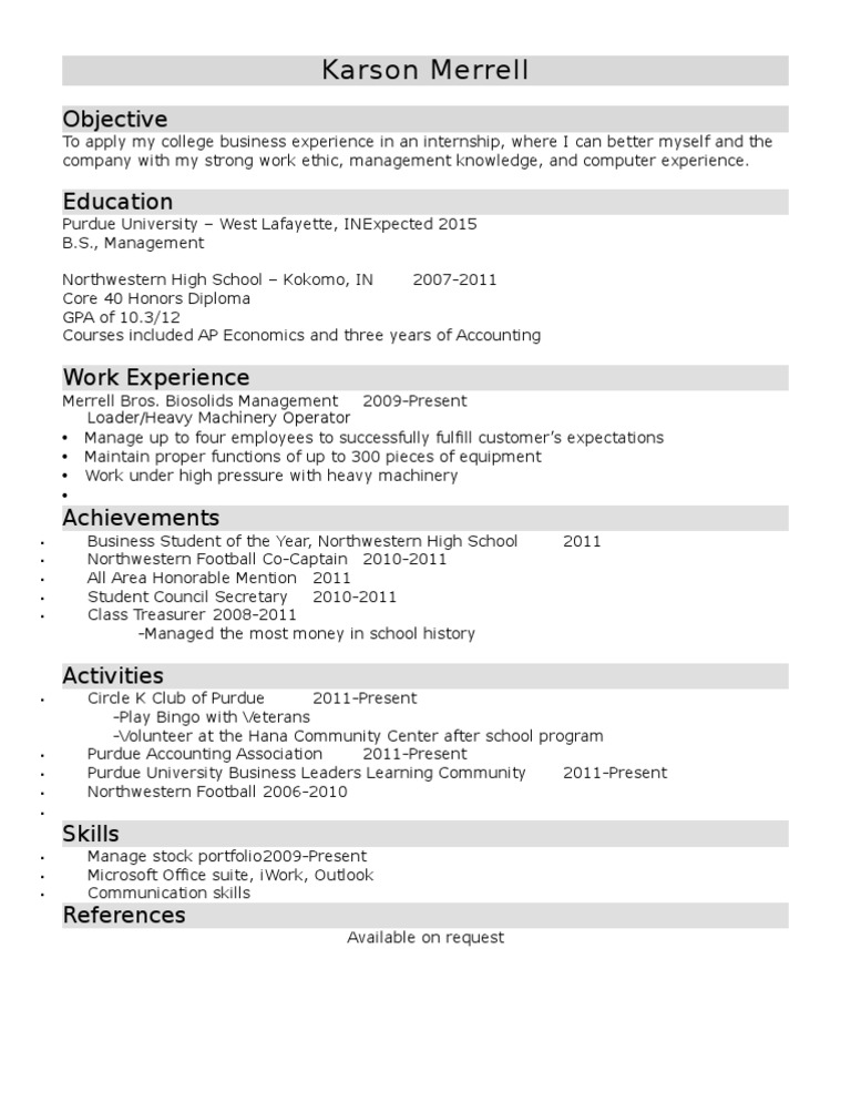 Final Resume | PDF
