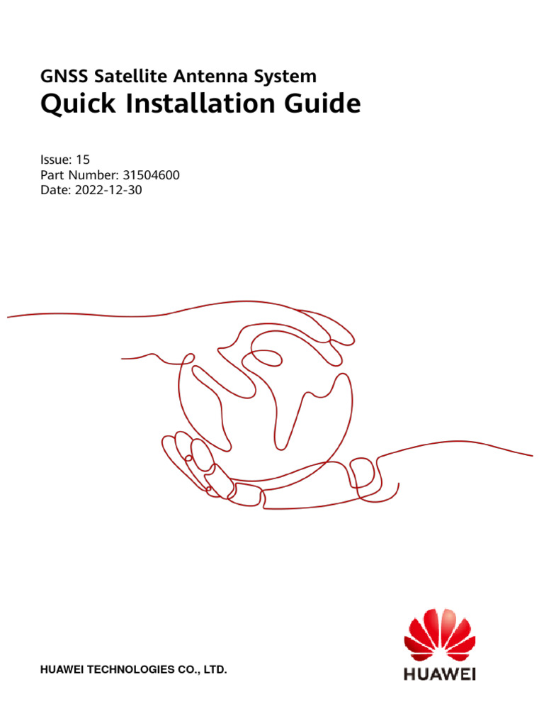 GNSS Satellite Antenna System Quick Installation Guide | PDF ...
