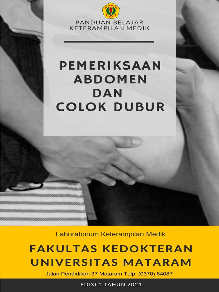 PX Abdomen Dan Colok Dubur | PDF | Kesehatan Holistik