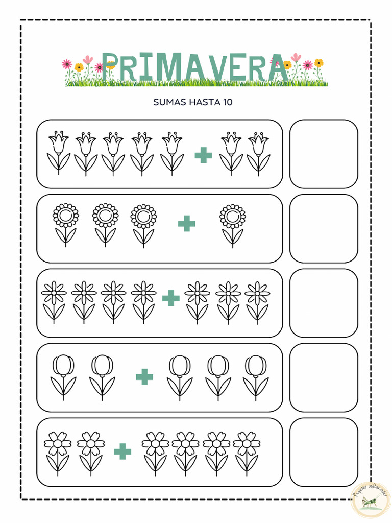 Fichas de Primavera | PDF