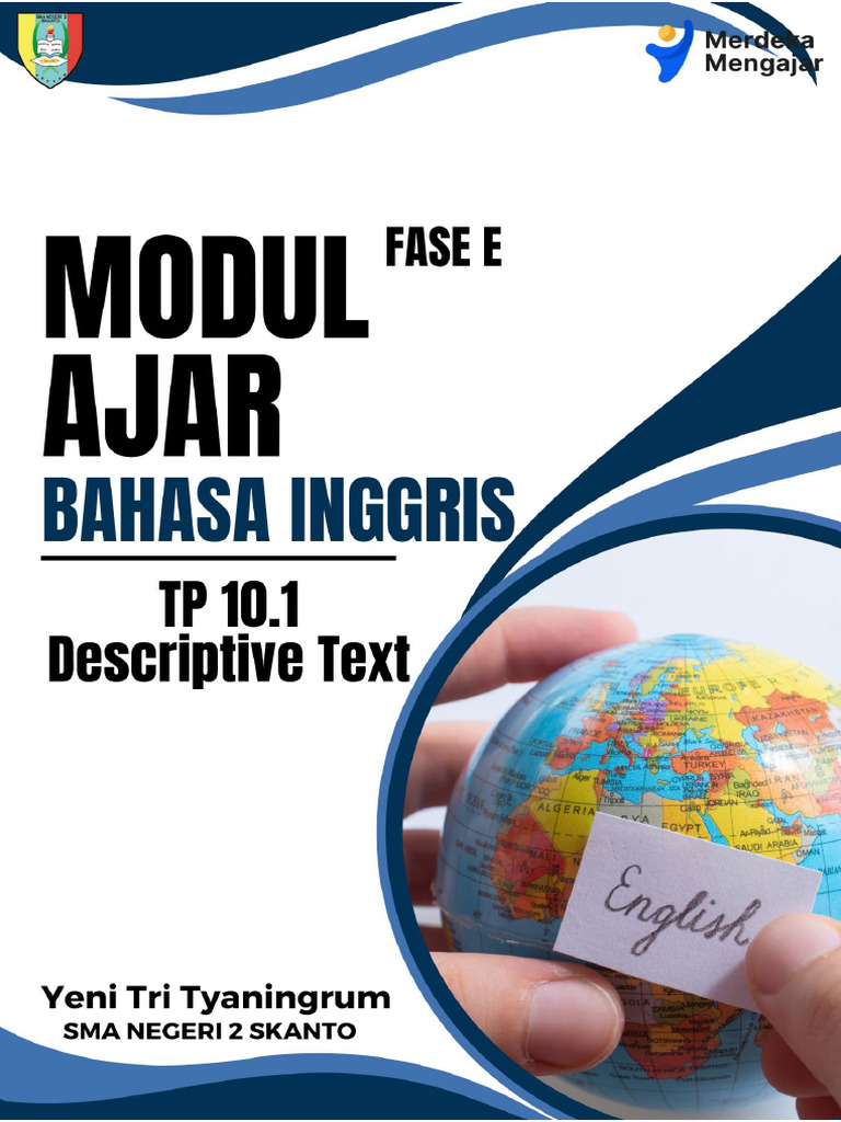 Modul Ajar Tema 1-Descriptive | PDF