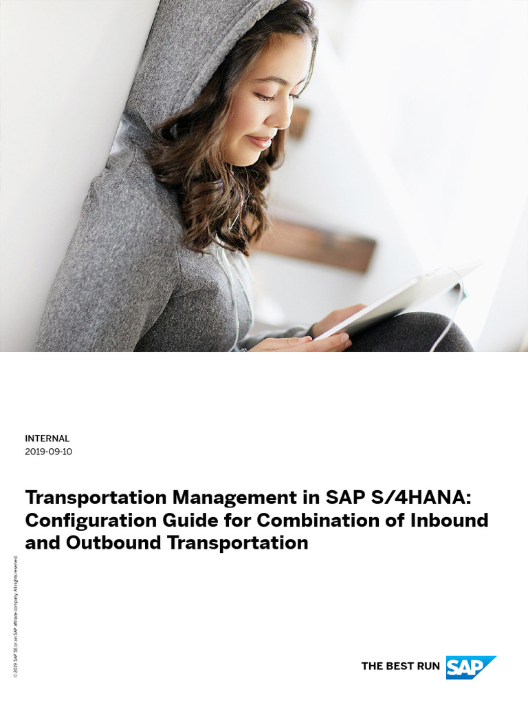 Tm In Saps4hana Configurationguide Combination Inbound And Outbound Pdf Cargo