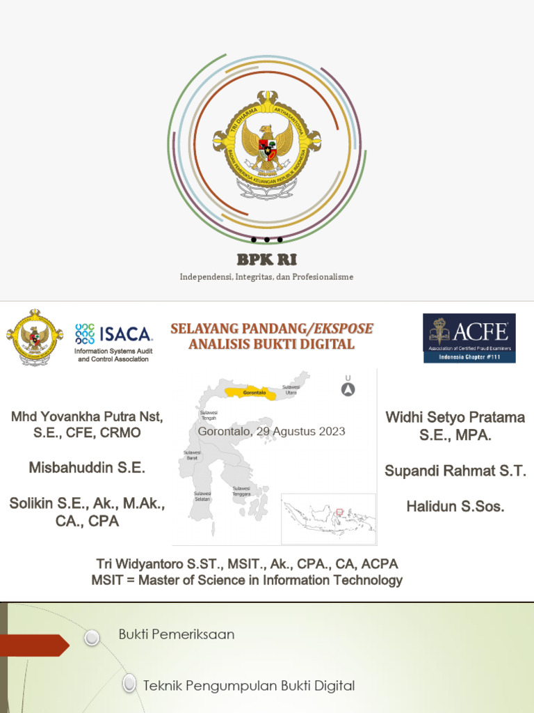 Ekspose Analisis Bukti Digital | PDF
