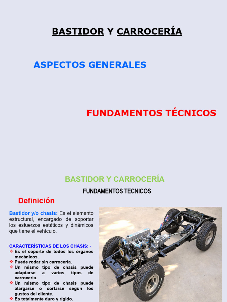 1 Carrocerias | PDF | Industria del vehículo | Estilos de carrocería