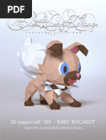 Ben's Paper Puppets - Jeffy Paper Puppet Template © Ben Stanley 2024 | PDF