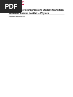 Physics Holiday Booklet | PDF | Particle Physics | Kilogram