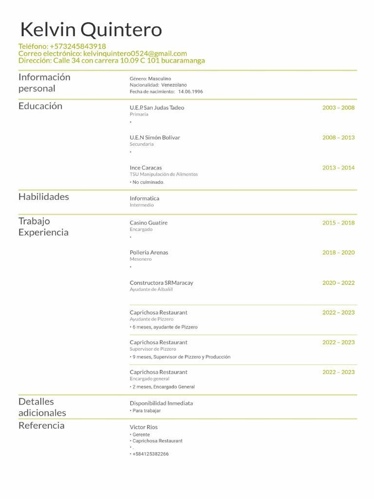 Kelvin Resume-690 | PDF