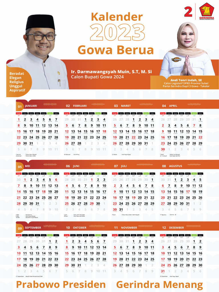 Kalender - DM Caleg-01 | PDF