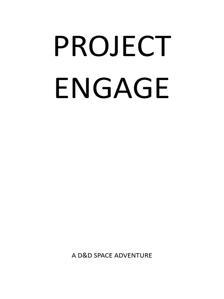 PROJECT ENGAGE | PDF